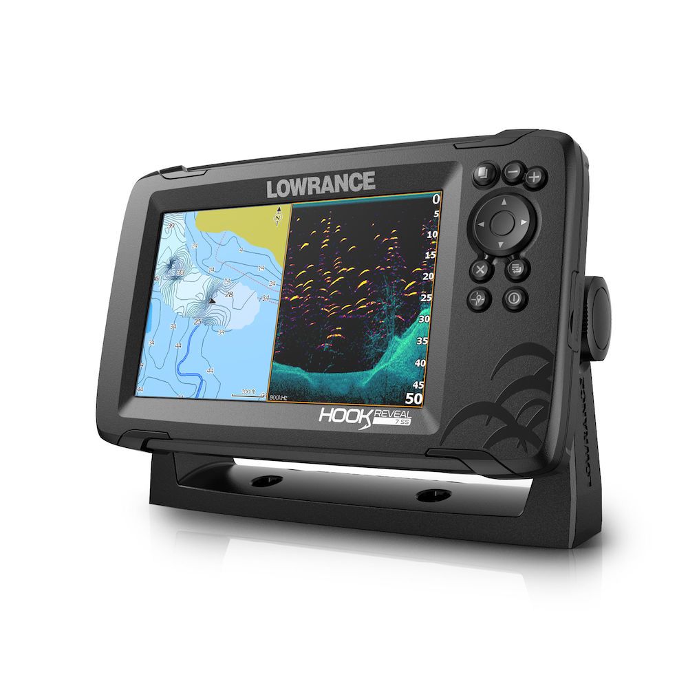 Lowrance HOOK Reveal 7 Splitshot C-MAP Contour+ - Lowrance 000-15854 ...