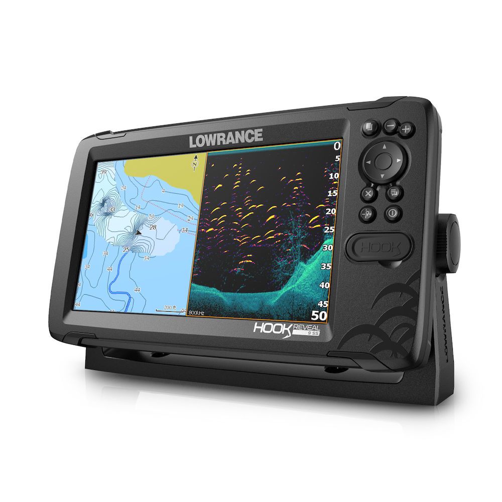 Lowrance HOOK Reveal 9 50/200KHZ C-MAP Contour+ - Lowrance 000-15852 ...